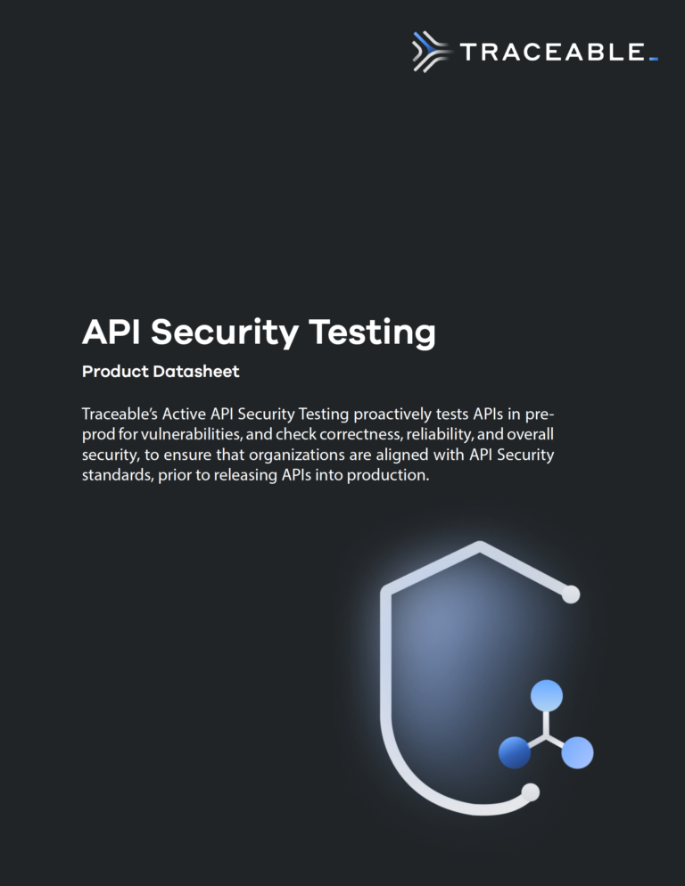 API Security Testing - Traceable API Security